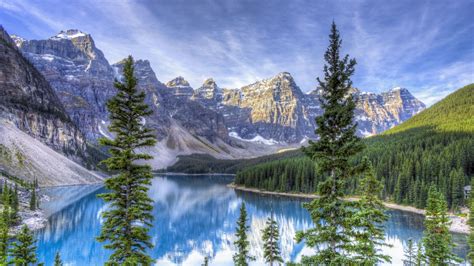 Moraine Lakeアルバータ州カナダ壁紙 Phonekyから携帯端末にダウンロード