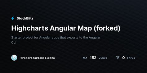 Highcharts Angular Map Forked Stackblitz