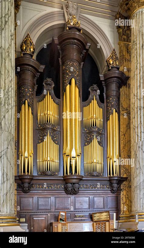 St Philips Cathedral Organ Birmingham England Uk Built By Thomas