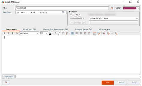 Project Timeline Quick Reference Guide Newforma Project Center Help