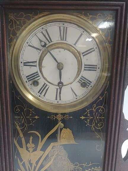 Antique Sessions Gingerbread Clock Trice Auctions
