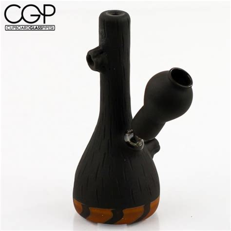 Chad G Glass Sandblasted Tree Concentrate Rig 10mm