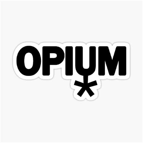 Playboi Carti Opium Sticker For Sale By Nature Atrs Redbubble