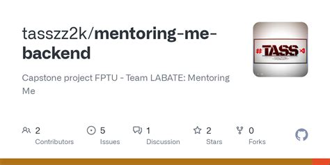 Github Tasszz2kmentoring Me Backend Capstone Project Fptu Team