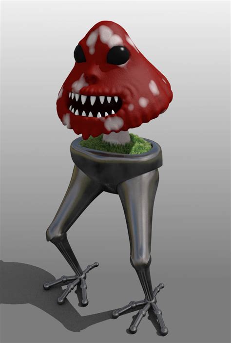 Mushroom Robot By Yourgodlucifer On Deviantart
