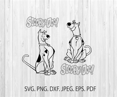 Scooby Doo Svg Bundle Scooby Doo Silhouette Cartoon Clipart Etsy