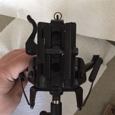 Drop Harris Hblms 9 13 Bipod W Pod Lock Spiked Feet Pic Rail