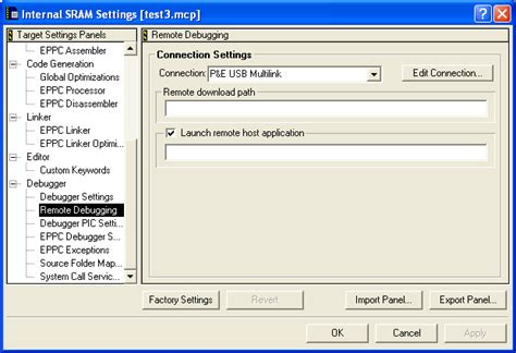 CodeWarrior V8 7 And P E Multilink FX NXP Community