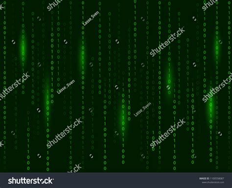 Matrix Abstract Background Binary Code Vector Stock Vector Royalty Free Shutterstock