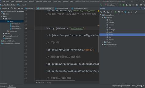 wordcount实验 csdn博客