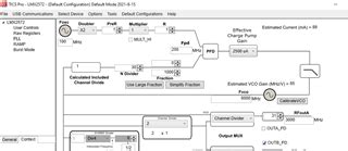 LMX2572 How To Calculate The N Divider Value And PLL NUM And PLL DEN To Get The Desired Output