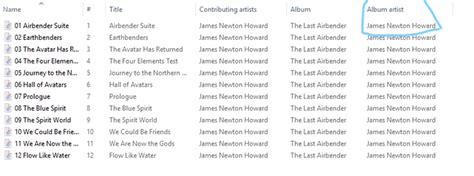 Need Help File Naming For Soundtrack Vs Various Artists Vs Album Artist