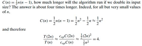 Fundamentals Of The Analysis Of Algorithm Efficiency — The Analysis