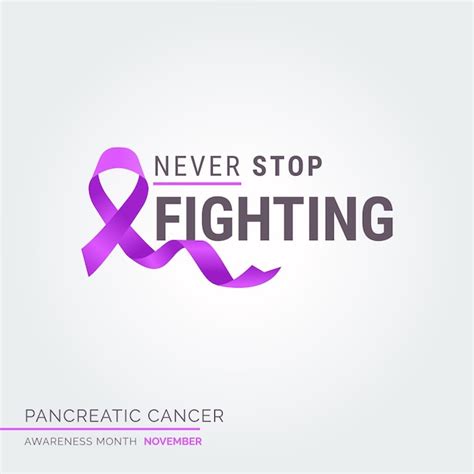 Premium Vector Artistry For A Cause Pancreatic Cancer Awareness