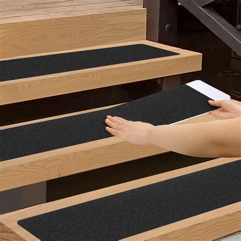 Smilool Outdoor Stair Treads Non Slip Weather Resistant