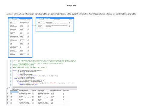Using Inner Joins Sql Ppt