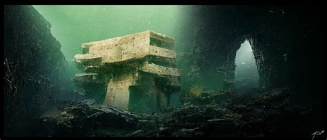 Chilton Webb The Dark Reef Concept Art