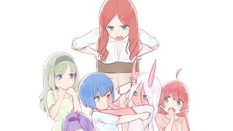 Darling In The Franxx Ichigo Ikuno Kokoro Miku Nana Zero Two 4k Hd Anime Wallpapers Hd