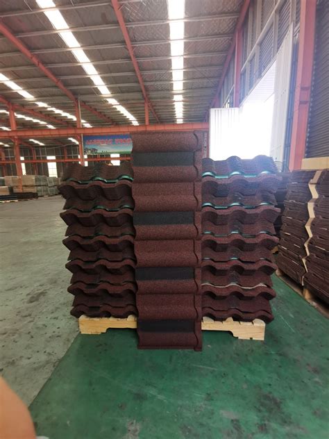 Beautiful Milano Tile Stone Coated Steel Roofing Tile China Metal