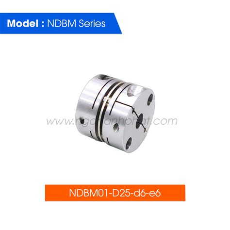Khớp Nối Trục động Cơ Motor Ndbm01 D25 D6 E6