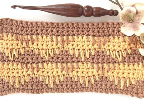 Spike Crochet Stitch Photo Video Tutorial Nana S Crafty Home