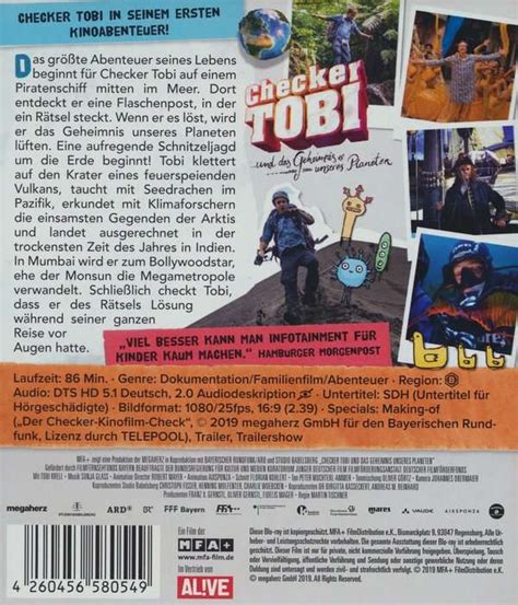 Checker Tobi Und Das Geheimnis Unseres Planeten Blu Ray Lesende