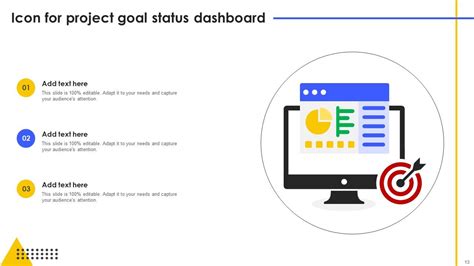 Goal Status Dashboard Powerpoint Ppt Template Bundles Ppt Example