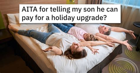 His Teen Son Doesnt Want To Share A Bed With His Brother So He Told Him To Pay For The Upgrade