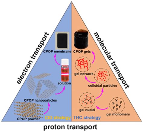 solution processing of cross linked porous organic polymers accounts