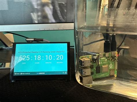We Saw A Pi Running Underwater At CES In Las Vegas Raspberry Pi