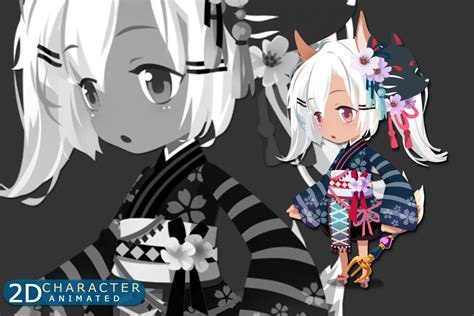 Fancydoll C015b 2d Characters Unity Asset Store