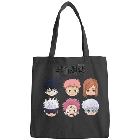 Jujutsu Satoru Chibi Heads Jujutsu Satoru Anime Bags Sold By Anjali