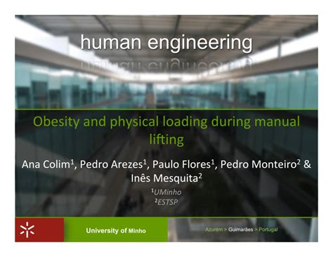 PDF Obesity And Physical Loading During Manual Lifting
