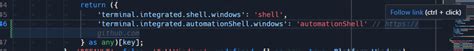 Its Possible For Terminal Link Hovers To Be Put In Unhoverable
