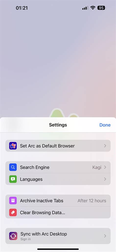 Arc Sync Is Available On Arc Search Rarcbrowser