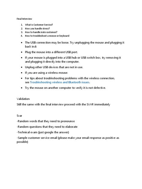 Concentrix Interview Guide Pdf