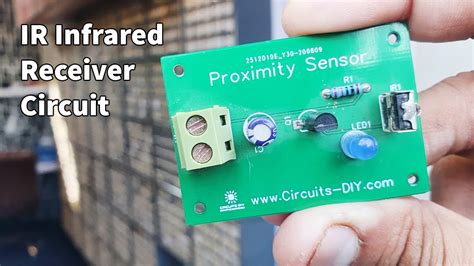 How To Make Infrared Sensor Ir Receiver Vs1838b Youtube