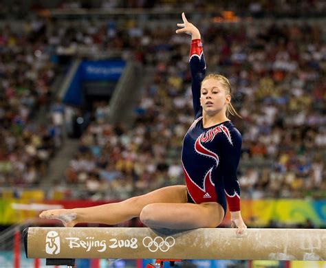 Shawn Johnson Balance Beam The Best Picture Of Beam