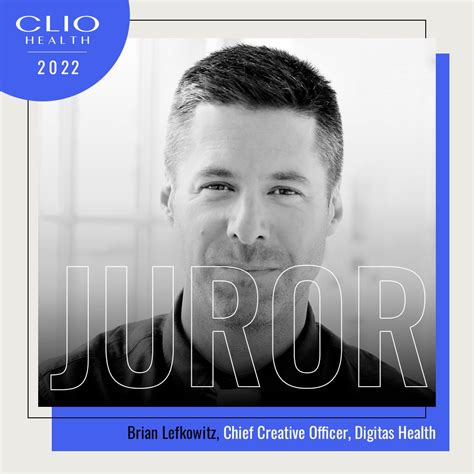 Congratulations To Brian Lefkowitz Our Chief Creative Officer On Being Chosen To Be Part Of