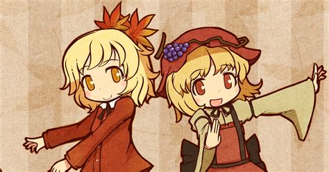 東方 秋 Akihiyoのマンガ 秋穣子 秋静葉 習作 Pixiv