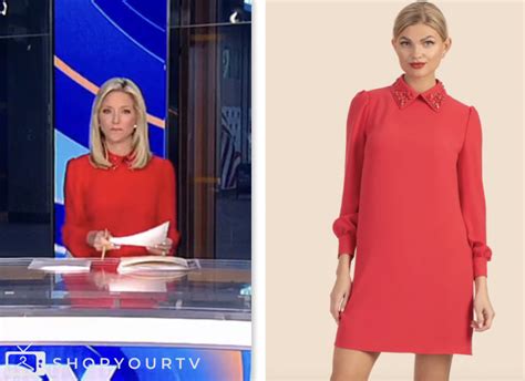 Fox And Friends September 2022 Ainsley Earhardt S Yellow Sheath Dress