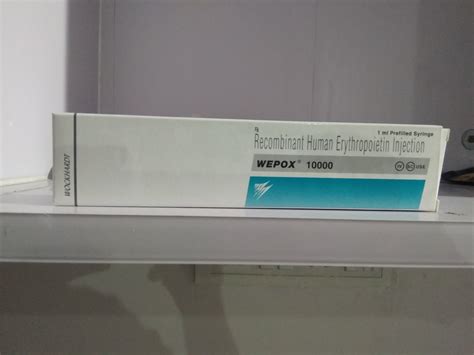 Recombinant Human Erythropoietin Injection Prescription At ₹ 500piece