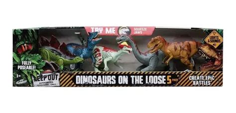 Dinosaurios T Rex Jurassic Park Con Luces Y Sonidos