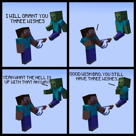 Day 52 Of Recreating A Random Meme Template Minecraft Style R
