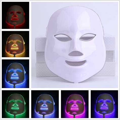 7colors Led Facial Mask Home Led Photodynamic Beauty Face Mask Use