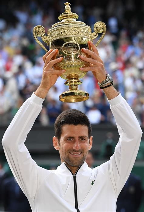 Wimbledon 2019 Novak Djokovic Claims Fifth Title After Beating Roger