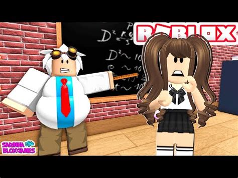 Escape Do Professor Chato De Matem Tica Do Roblox Escape School Obby Youtube
