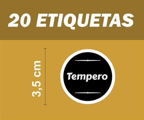 Etiquetas Redondas Personalizadas Potes De Temperos E Cia