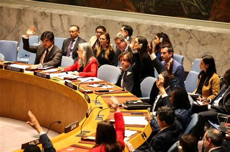 The Us Has Vetoed A Gaza Cease Fire Resolution In The Un Security