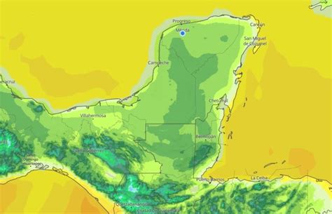 Frente Frío Muuknáal Dejará 8°c En La Península De Yucatán